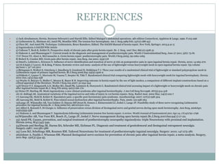 Outcome of lichtensteine hernioplasty | PPTX