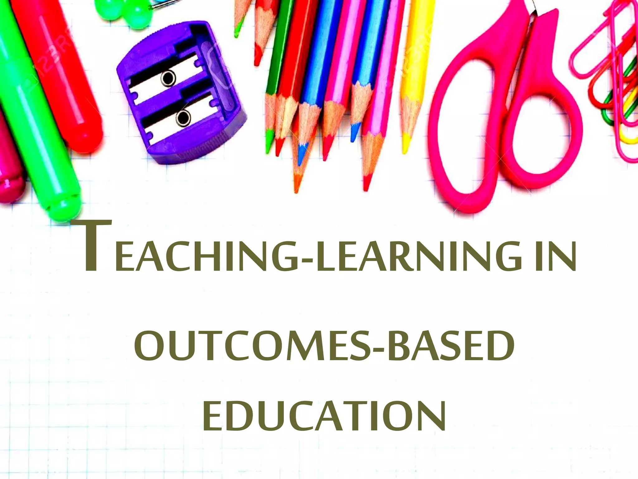 Outcomes Based-Education | PPTX Outcomes Based-Education | PPTX