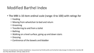 Outcome scales | PPTX