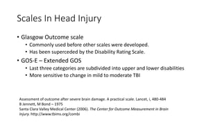 Outcome scales | PPTX