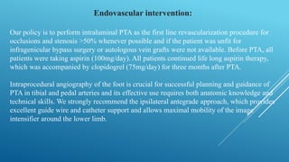 Outcomes of angiosome and non-angiosome targeted revascularization in.pptx
