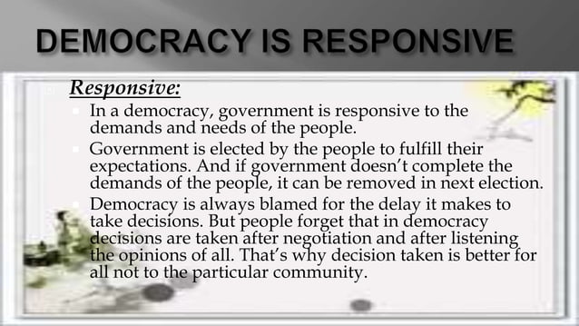 Outcomes of Democracy | PPTX