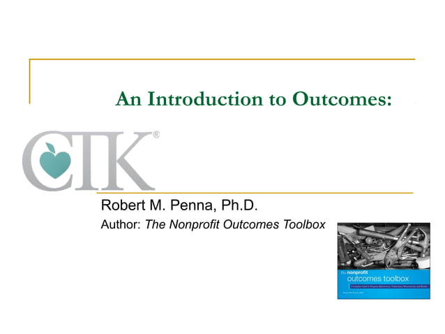 Outcomes presentation | PPT
