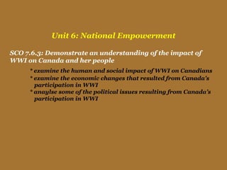 Outcome ss grade 7 | PPTX