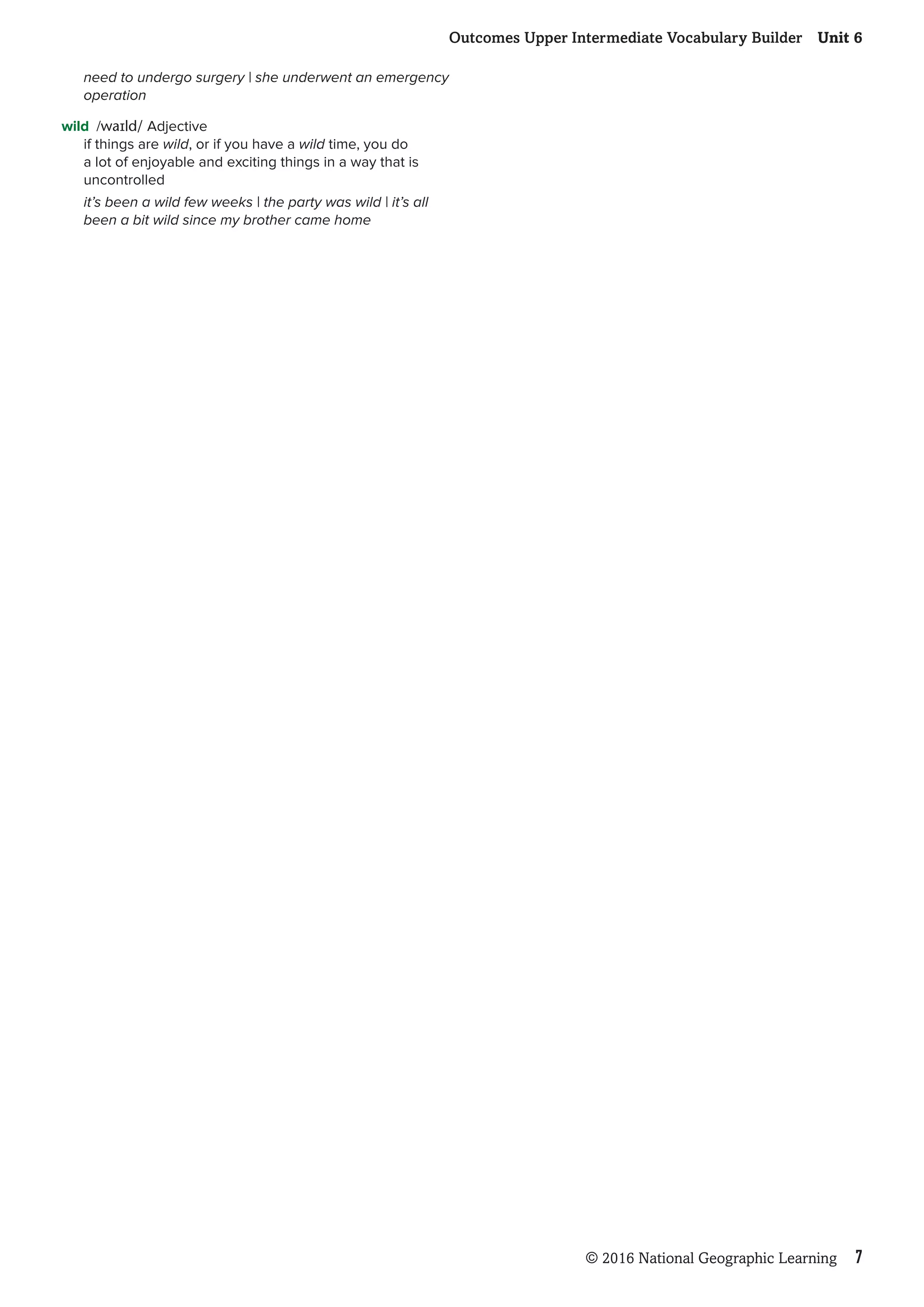 Outcomes upper int_vocabbuilder_unit6_0 | PDF