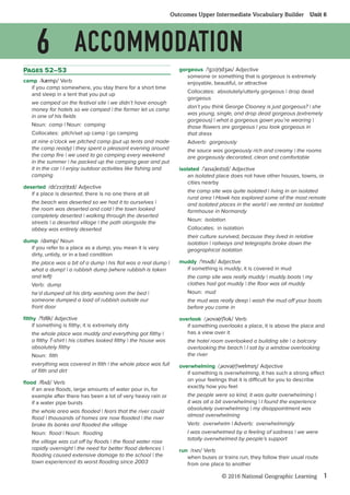 Outcomes upper int_vocabbuilder_unit6_0 | PDF