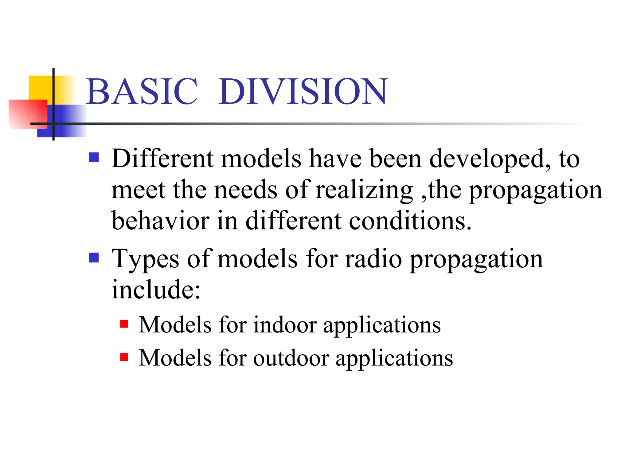 Outdoor Indoor Propagation Ppt
