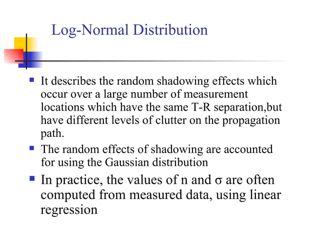 Outdoor Indoor Propagation Ppt