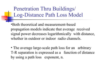 Outdoor indoor Propagation | PPT