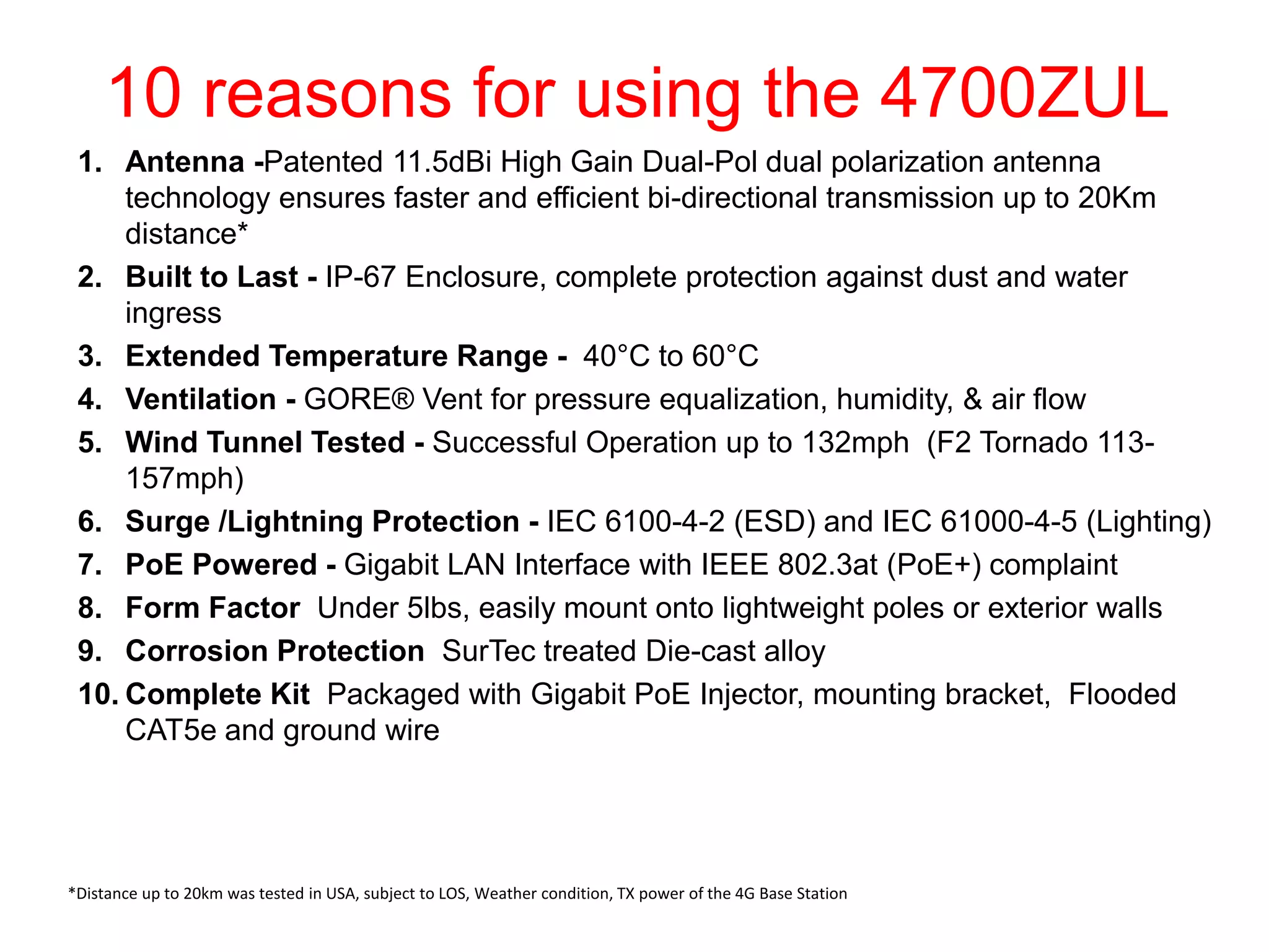 Outdoor 4G LTE CPE Installation Guide | PPTX