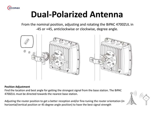 Outdoor 4G LTE CPE Installation Guide | PPTX