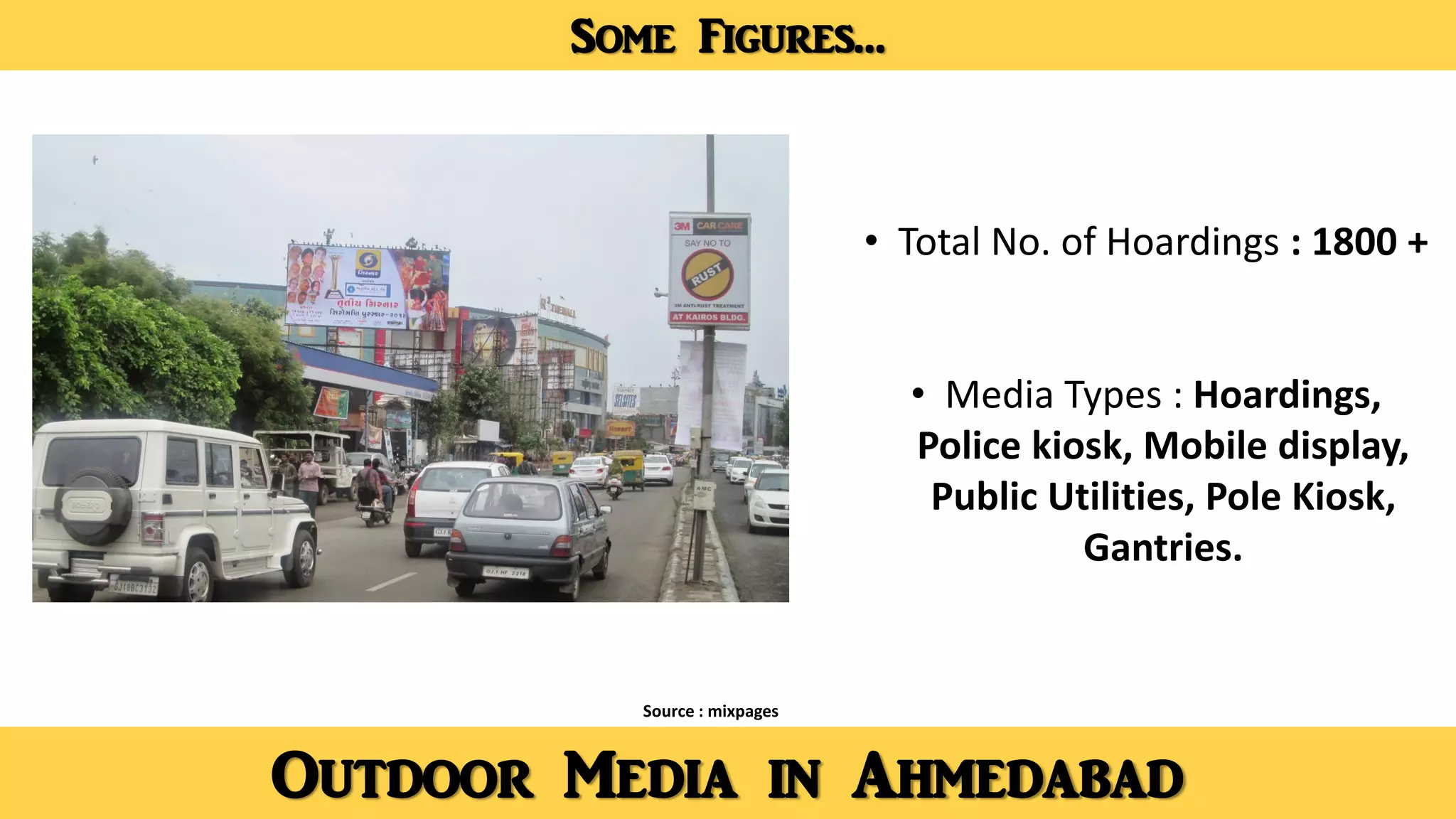 Outdoor Advertising Options in Ahmedabad - OOH Advertising across Ahmedabad | PDF