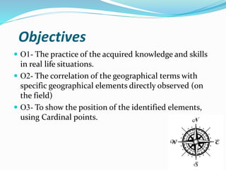 Outdoor learning activity | PPTX