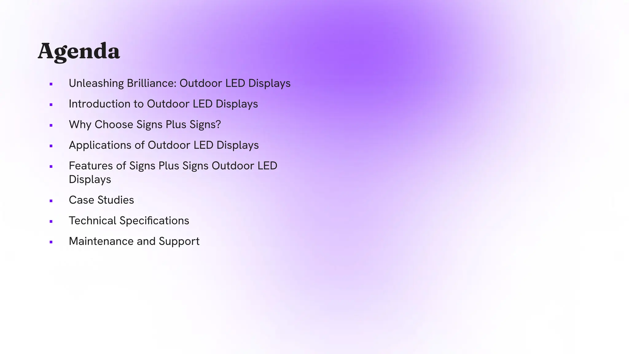Outdoor Led Display | PDF