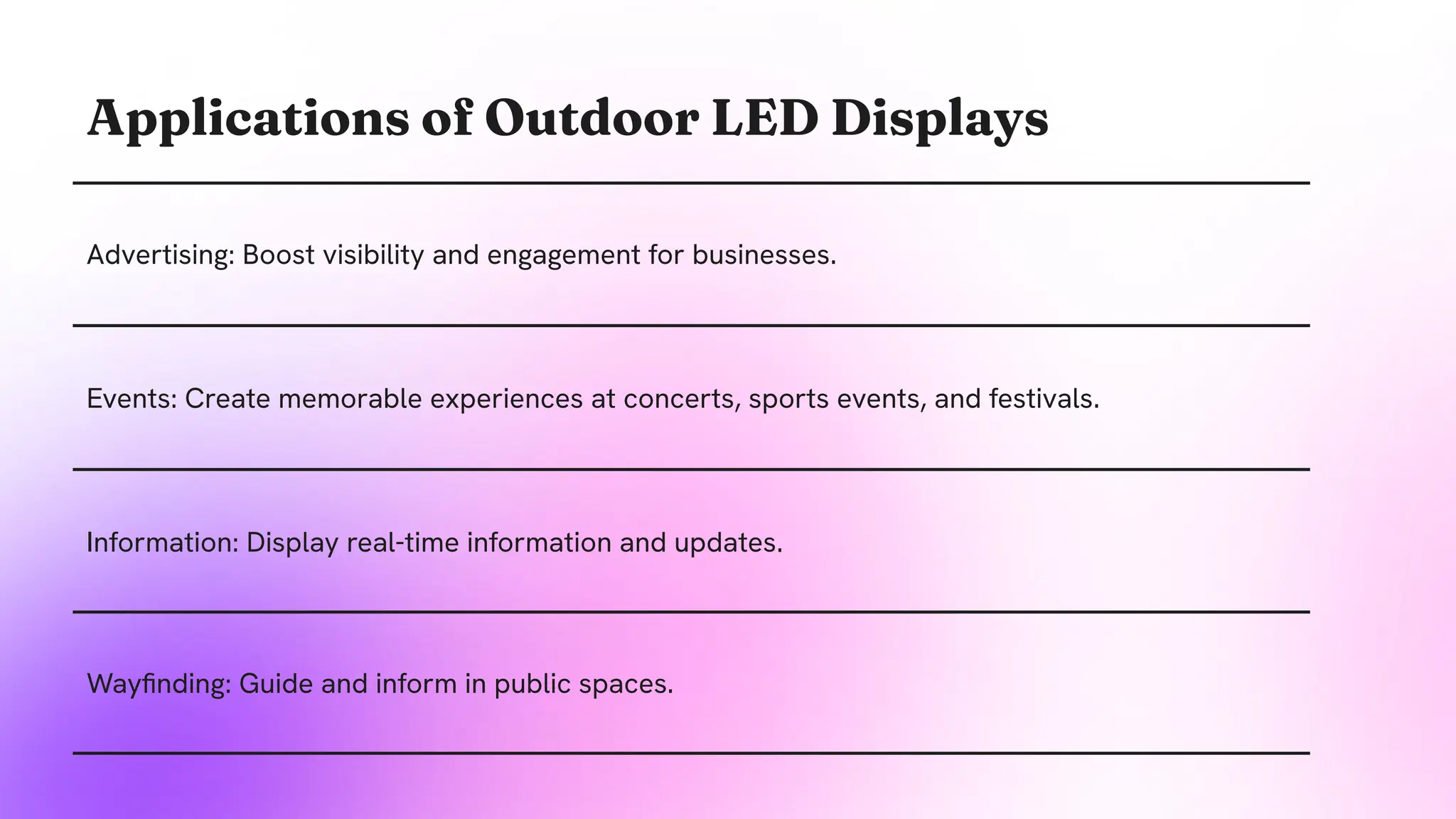 Outdoor Led Display | PDF