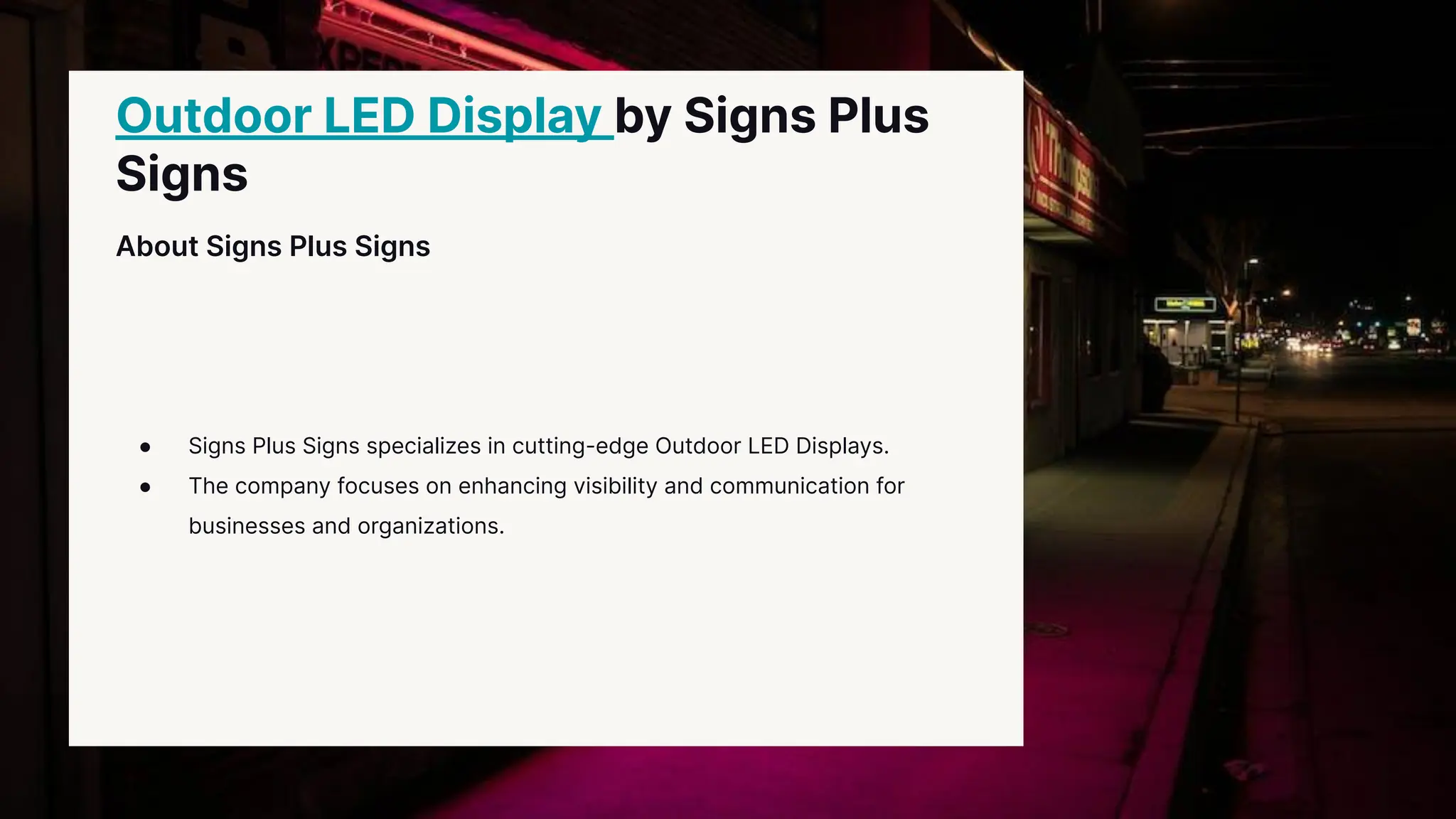 Outdoor LED Display by Signs Plus Signs.pdf