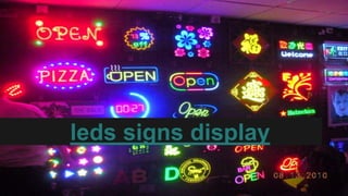 Outdoor led signs 001 | PPTX