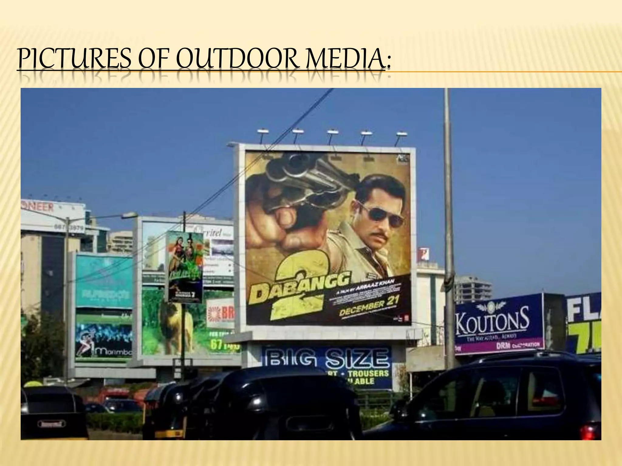 Outdoor media | PPTX