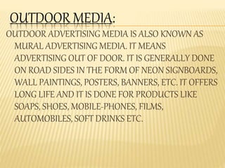 Outdoor media | PPTX