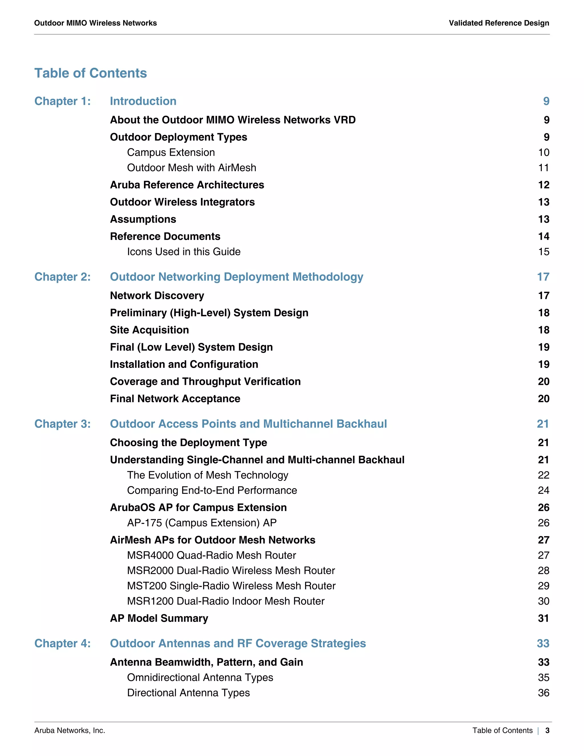 Outdoor MIMO Wireless Networks | PDF