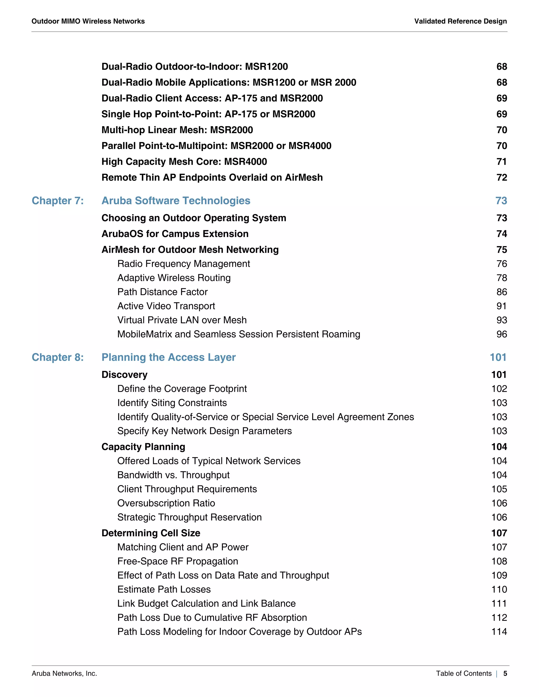 Outdoor MIMO Wireless Networks | PDF
