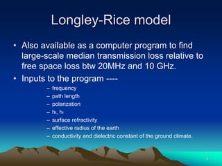 Outdoor propagatiom model | PPTX