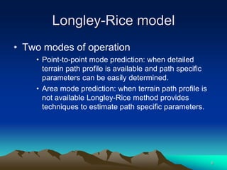 Outdoor propagatiom model | PPTX