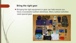 grade 11OUTDOOR RECREATION SAFETY TIPS.pptx