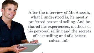 Outdoor salesman | PPTX