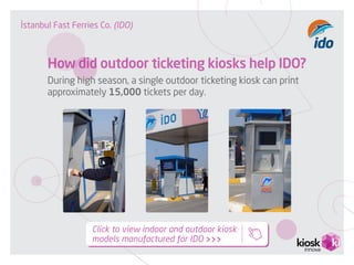 Outdoor Ticketing Kiosks | PDF