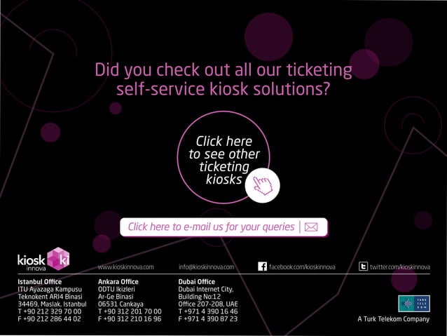Outdoor Ticketing Kiosks | PPT