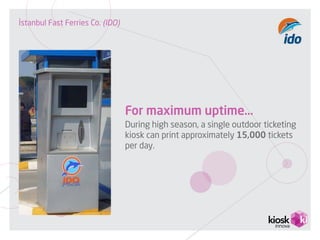 Outdoor Ticketing Kiosks | PDF