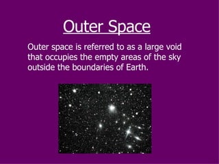 outer space | PPT