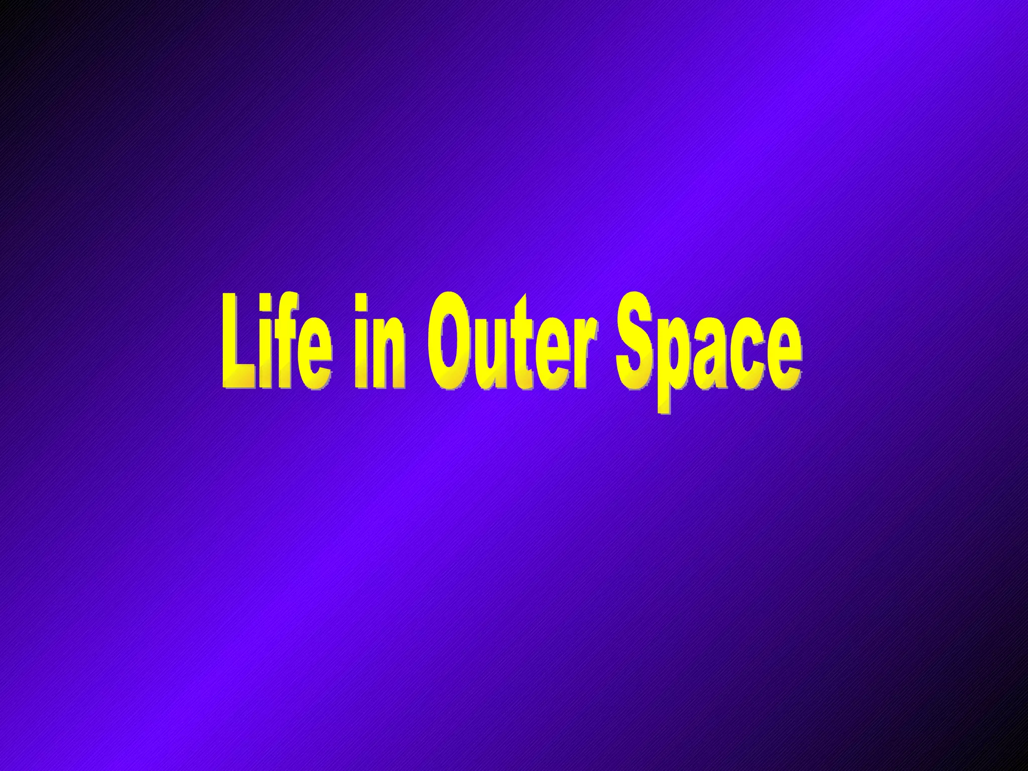 Outer Space | PPT