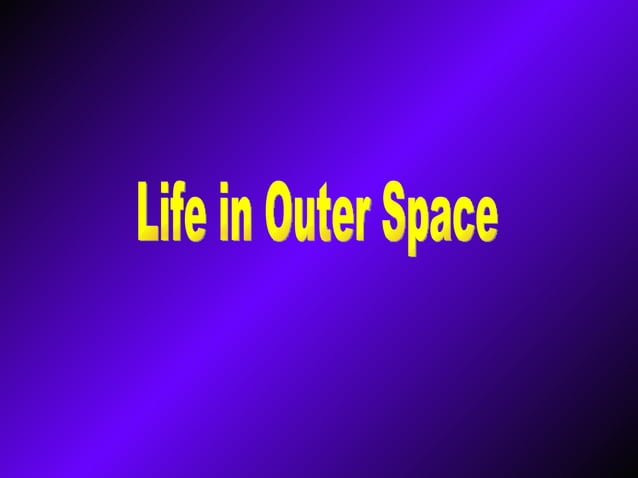 Outer Space | PPT