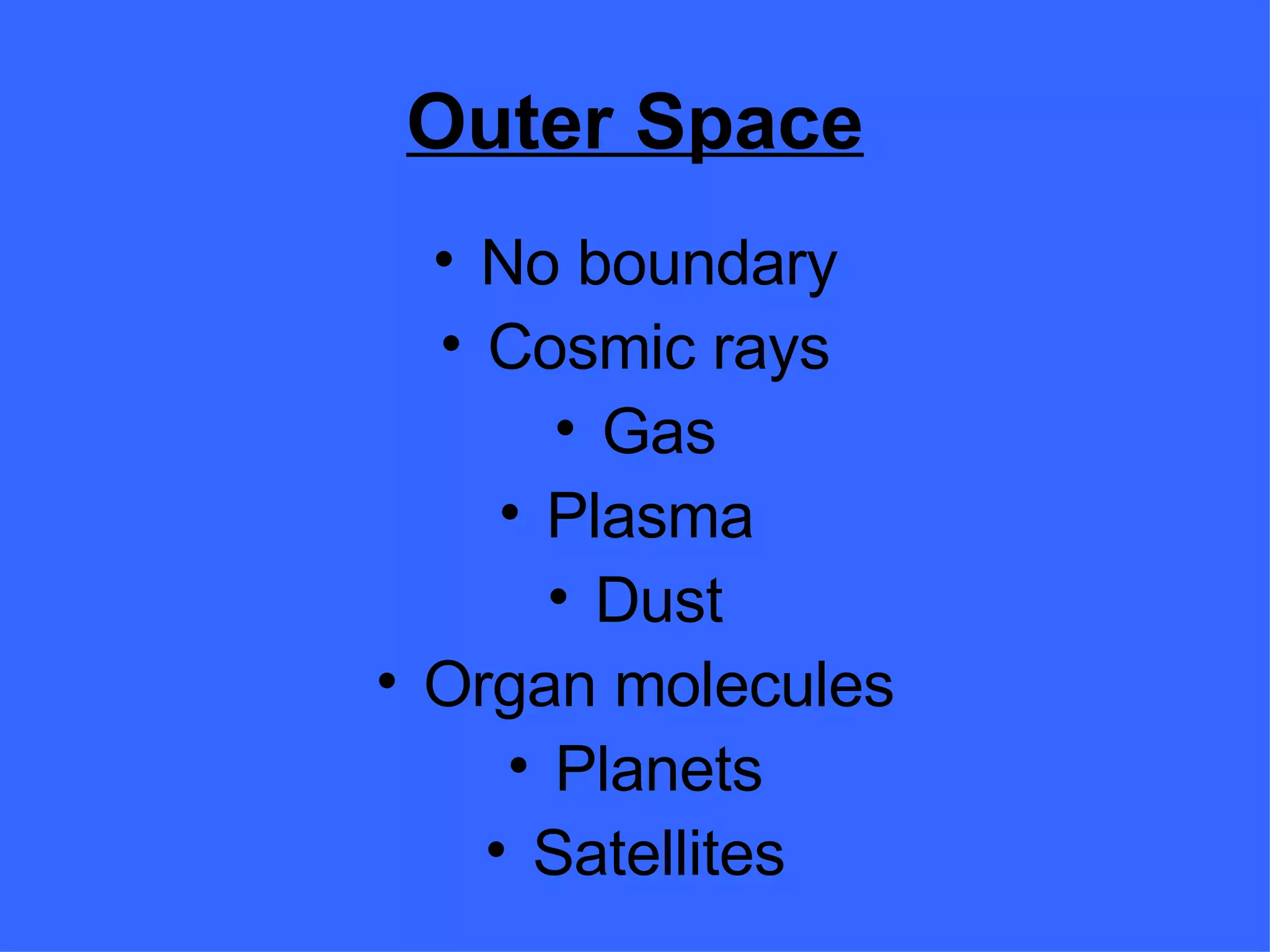 Outer Space | PPT | Space and Astronomy | Science