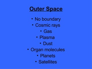 Outer Space | PPT