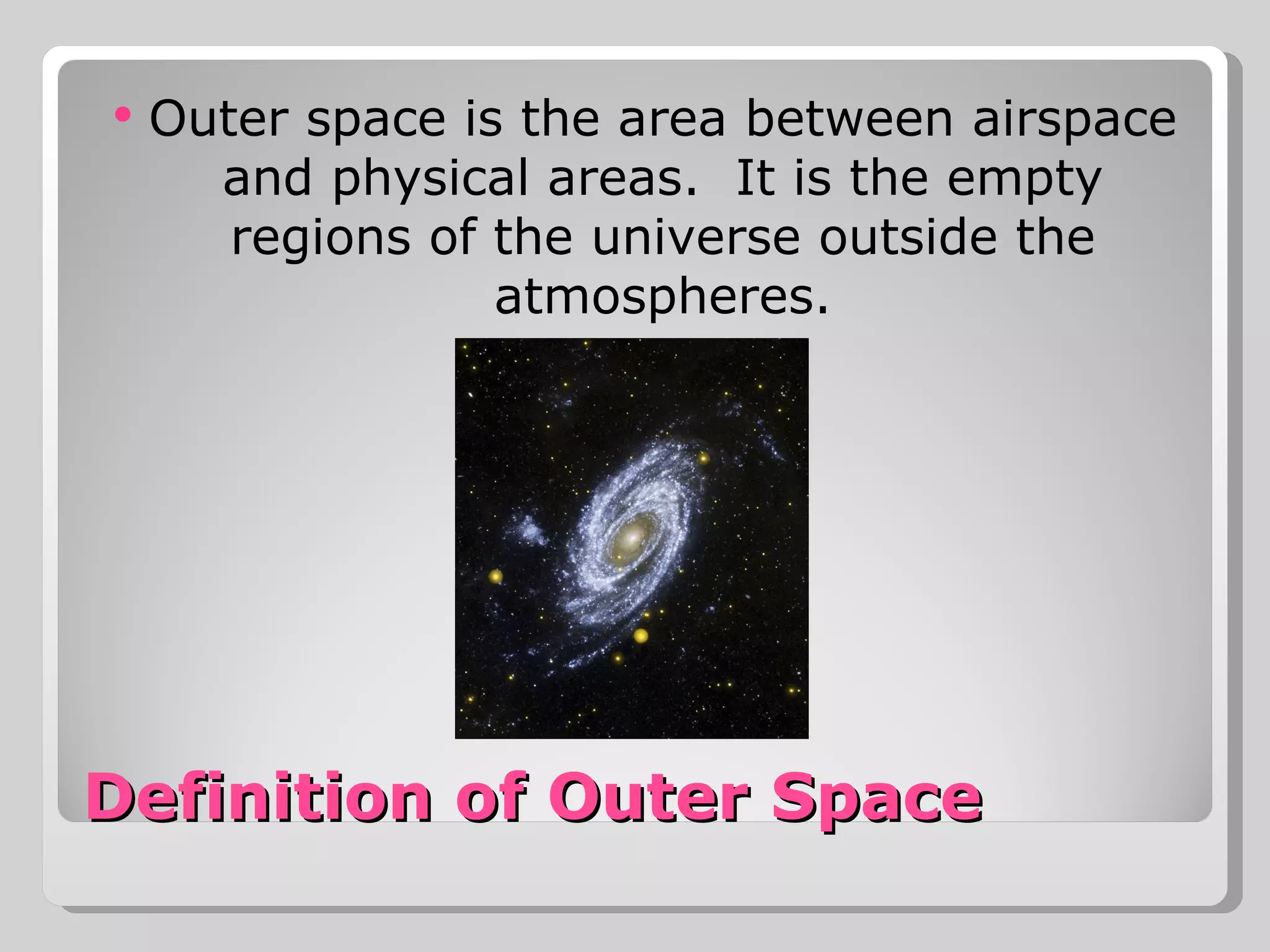 OuterSpace | PPT