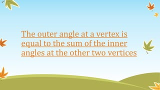 Outer angle | PPT