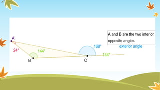 Outer angle | PPT
