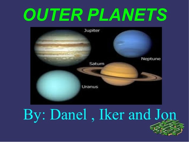Four Outer Planets Names