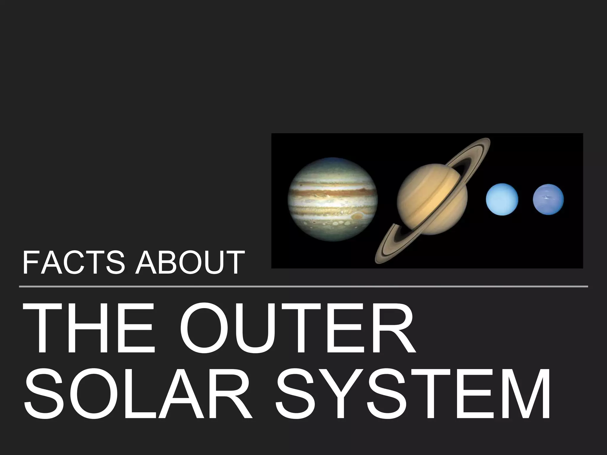 Outer solar system | PPTX