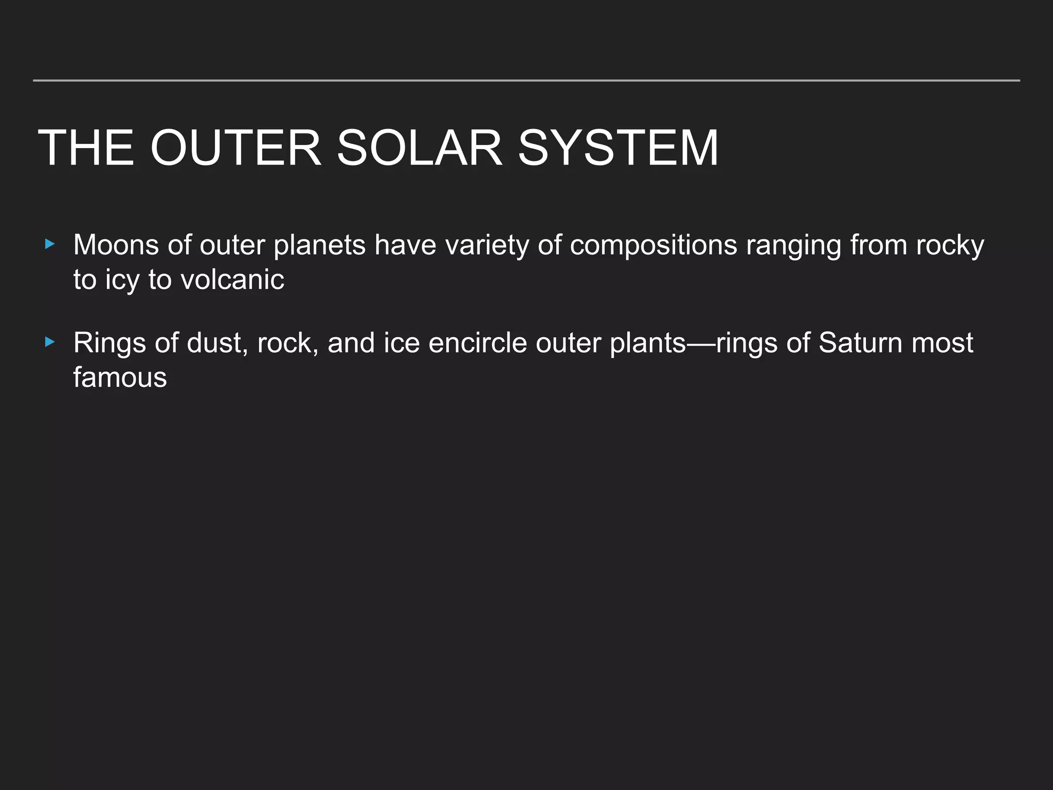 Outer solar system | PPTX