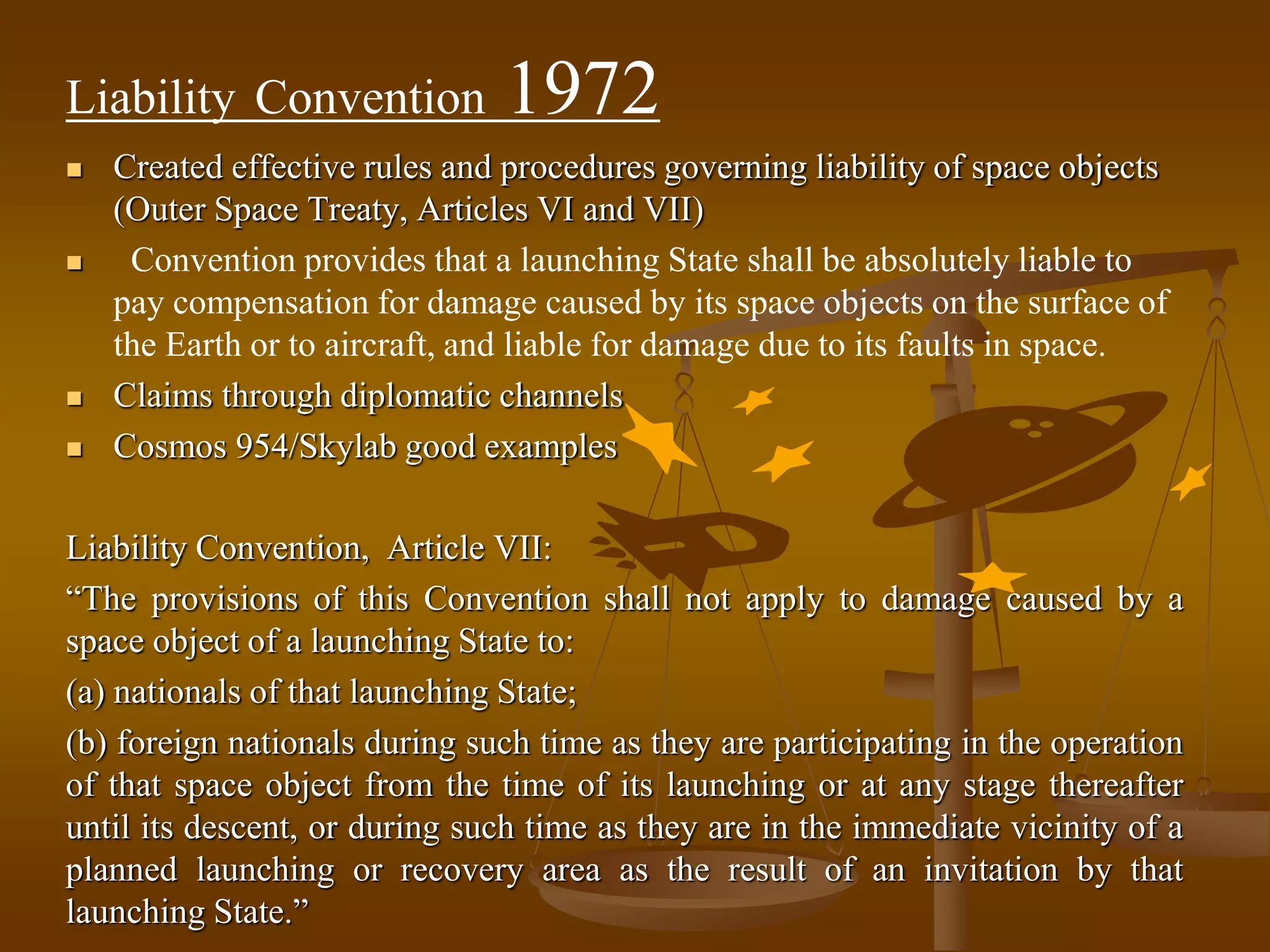 Outerspace law | PPTX