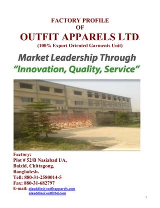 Outfit Apparels Ltd. | PDF
