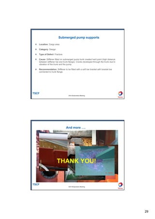 Outfitting related structural defects | PDF
