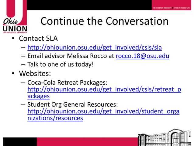 Outgoing officer transition | PPTX