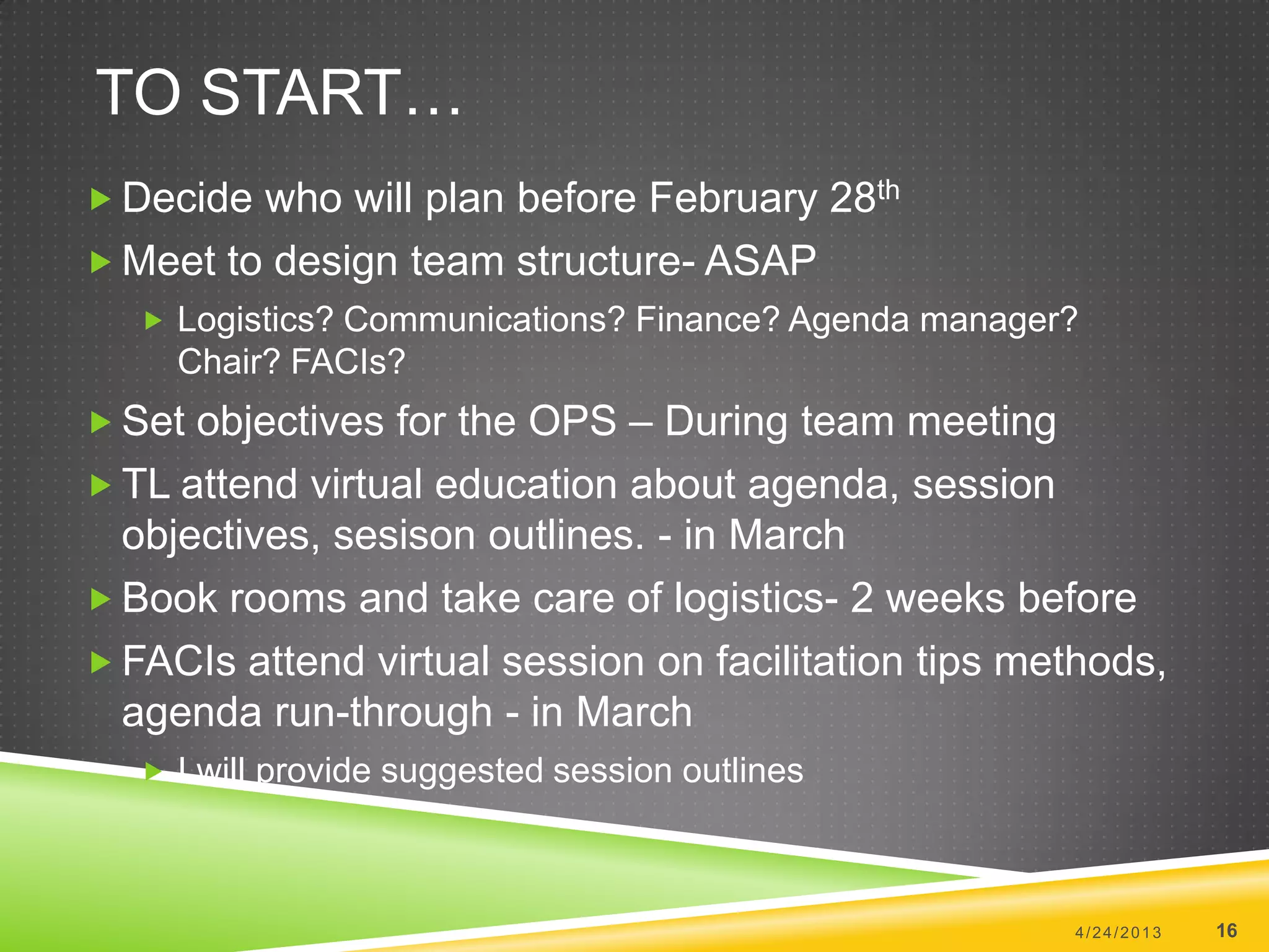 Outgoing preparation seminar (ops) ppt | PPTX