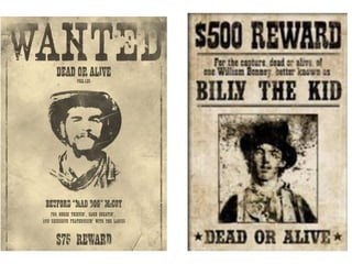Outlaw posters | PPT