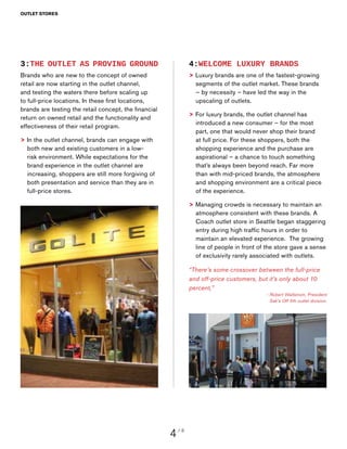 Outlet Snapshot | PDF | Sales and Promotions | Shopping